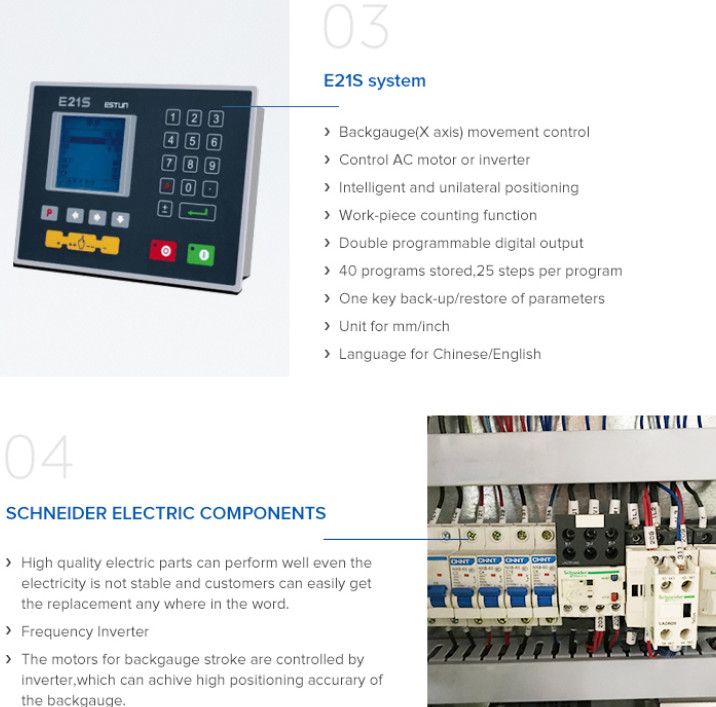 QC11y-16X3200 cnc sny vlekvrye staal outomatiese hidrouliese yster ...